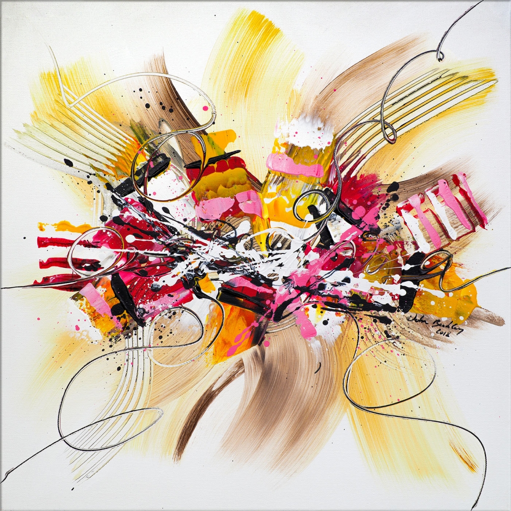 Artiste peintre contemporain, moderne et abstrait - John Beckley