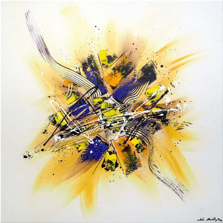 Artiste peintre contemporain, moderne et abstrait - John Beckley