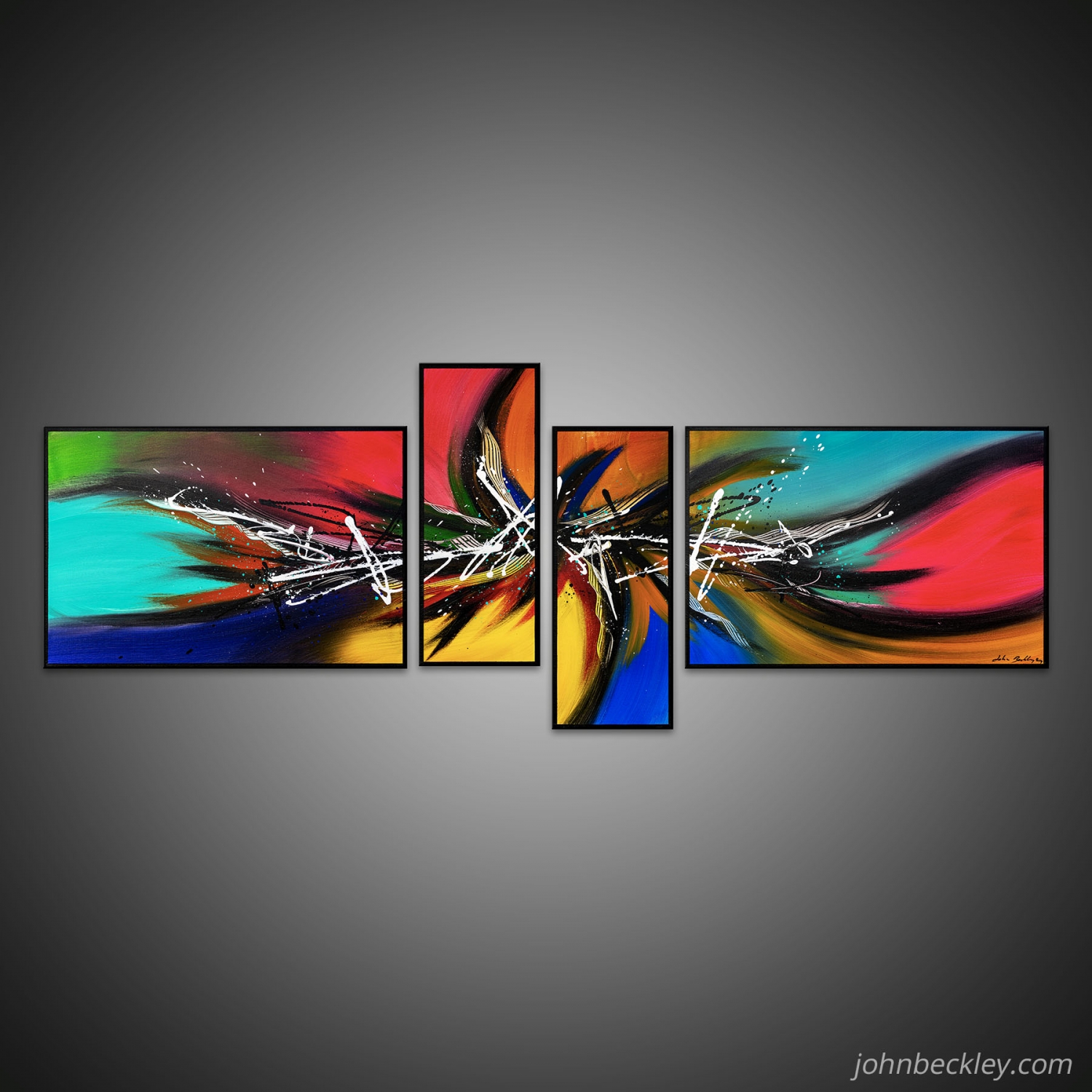 Artiste peintre contemporain, moderne et abstrait - John Beckley