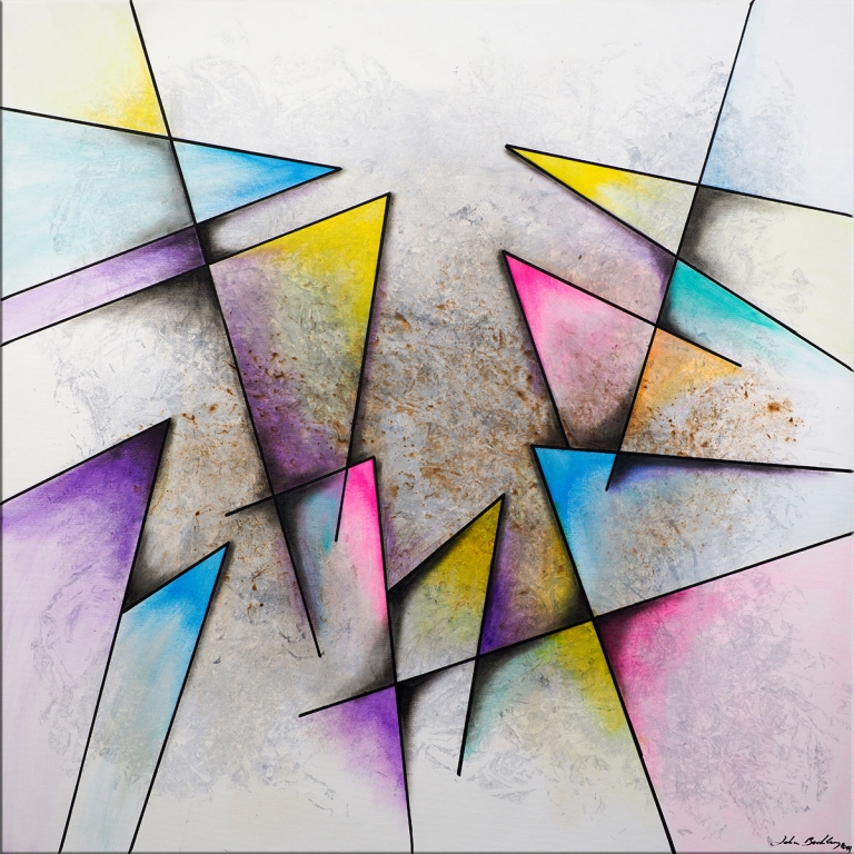 Artiste peintre contemporain, moderne et abstrait - John Beckley