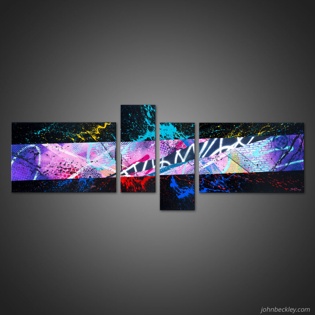 Artiste peintre contemporain, moderne et abstrait - John Beckley