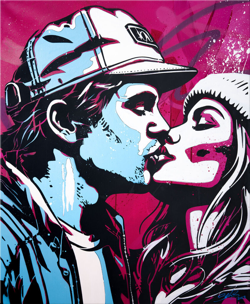 Tableau Pop Art - Peinture sur Toile Pop Art